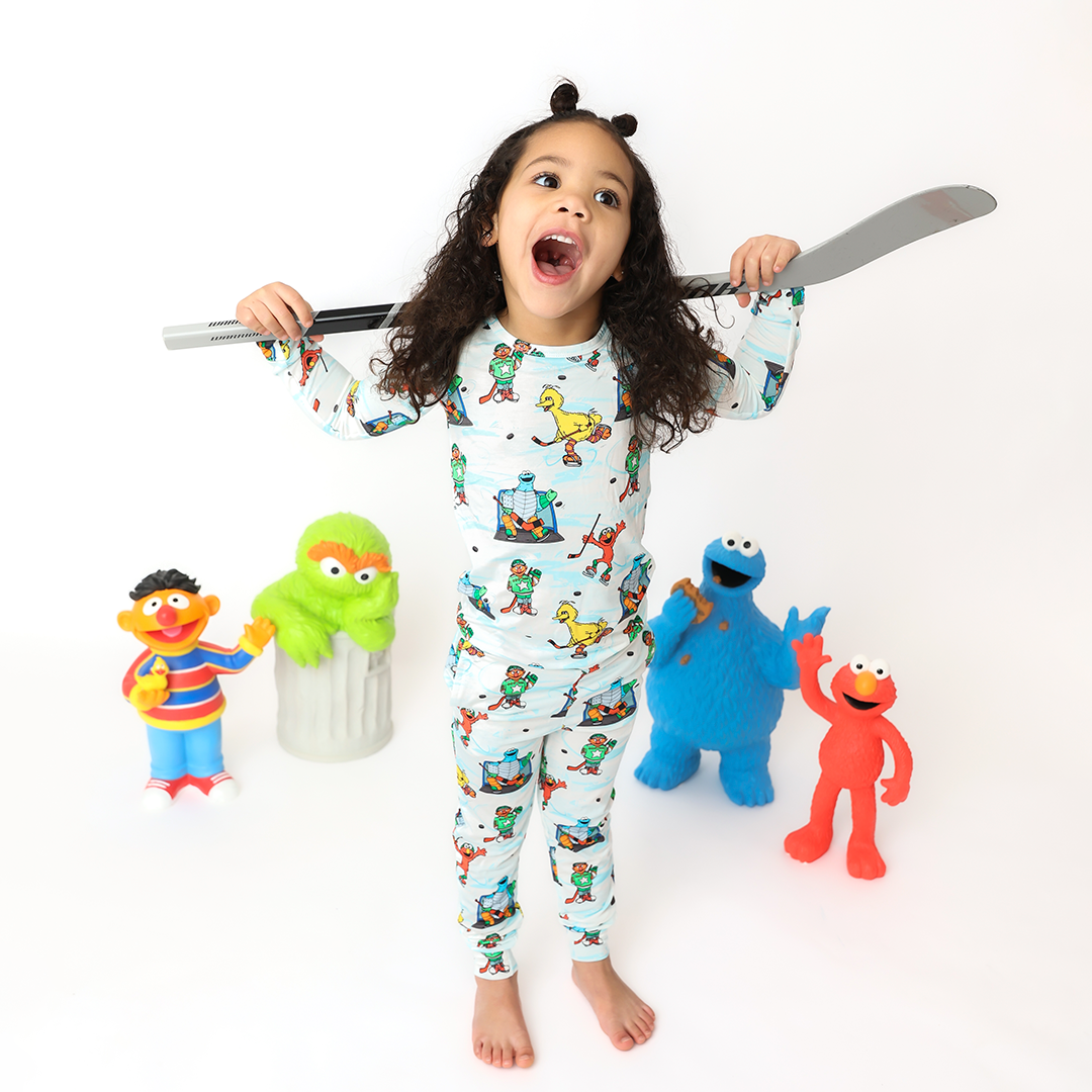 Powerplay Kids Two Piece Lounge Set | Sesame Street – Hanlyn Collective