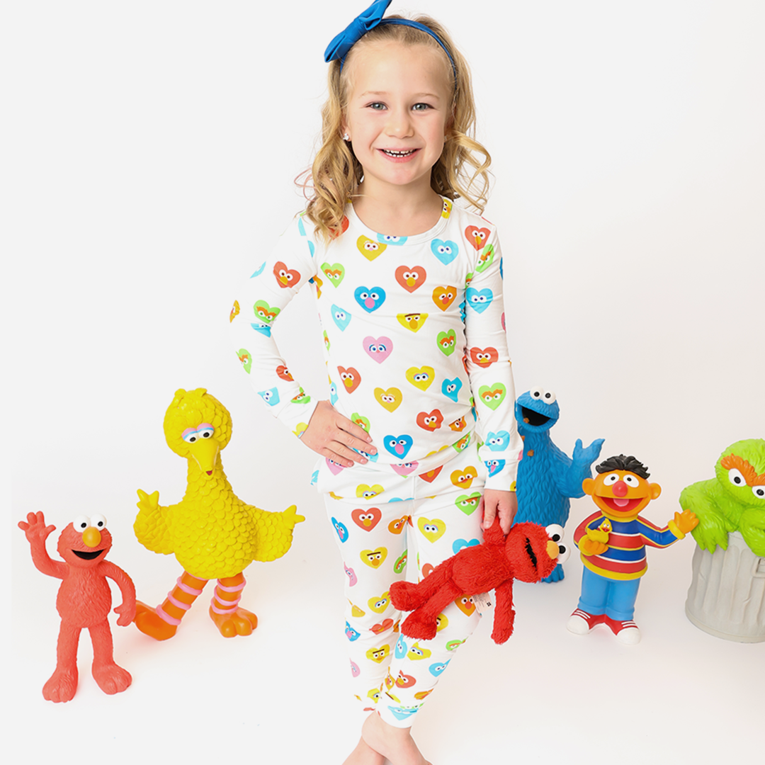 We LOVE Sesame Street Kids Two Piece Lounge Set | Sesame Street ...